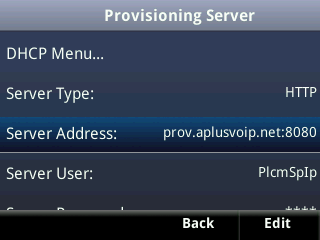 Polycom VVX Provisioning Server Setup